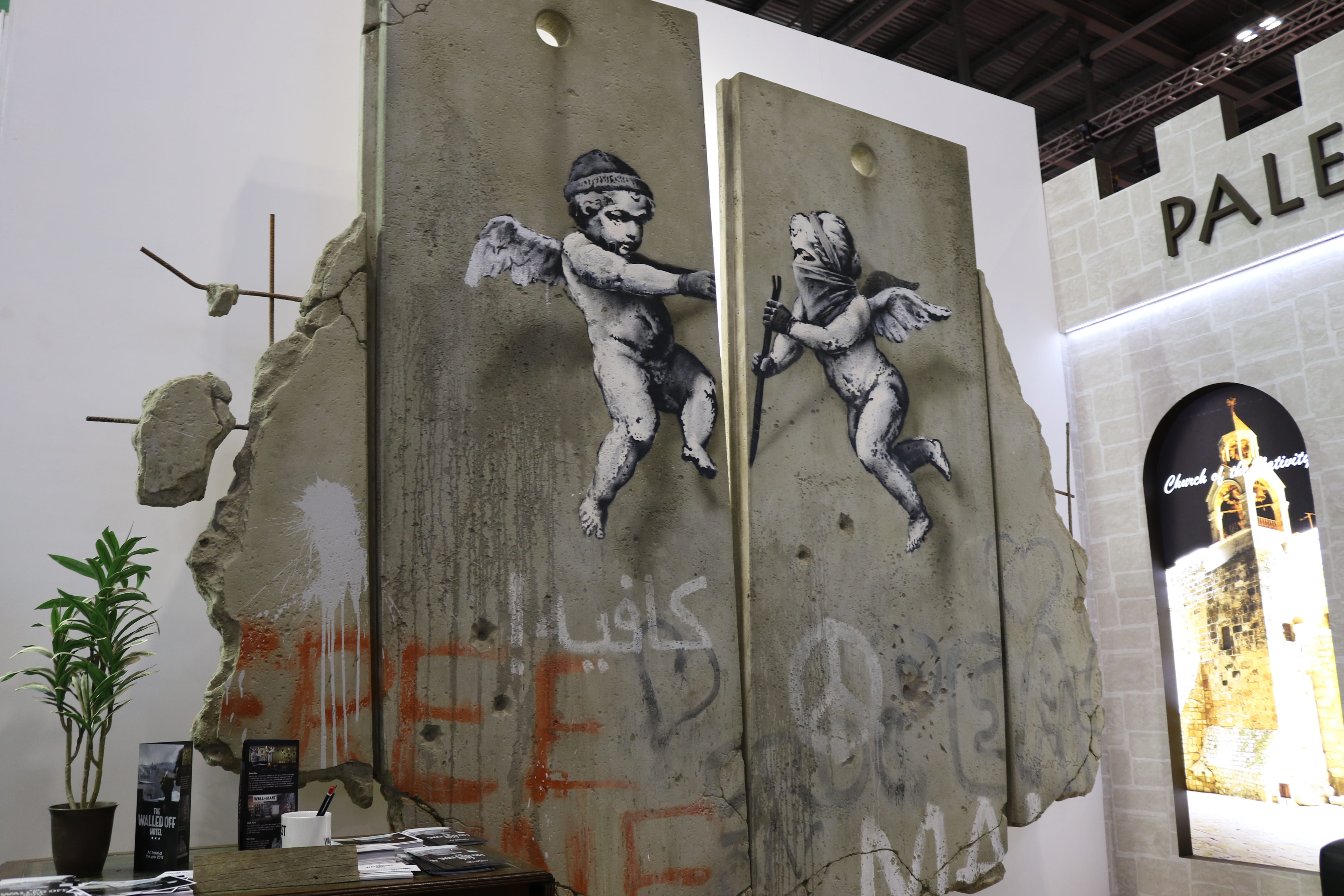 Banksy brings Separation Wall to London – Middle East Monitor
