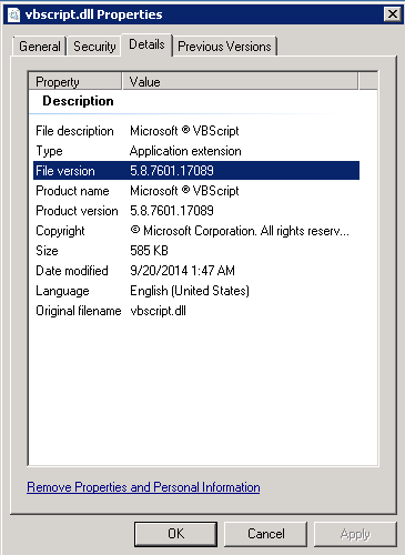 Mobilo » Blog Archive » Powershell: FileVersion zwracany przez Windows ...