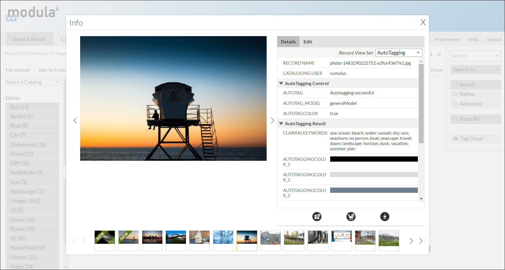 AI Auto-Tagging - Modula4