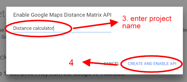 Find Distance Between two Addresses using Google API and PHP