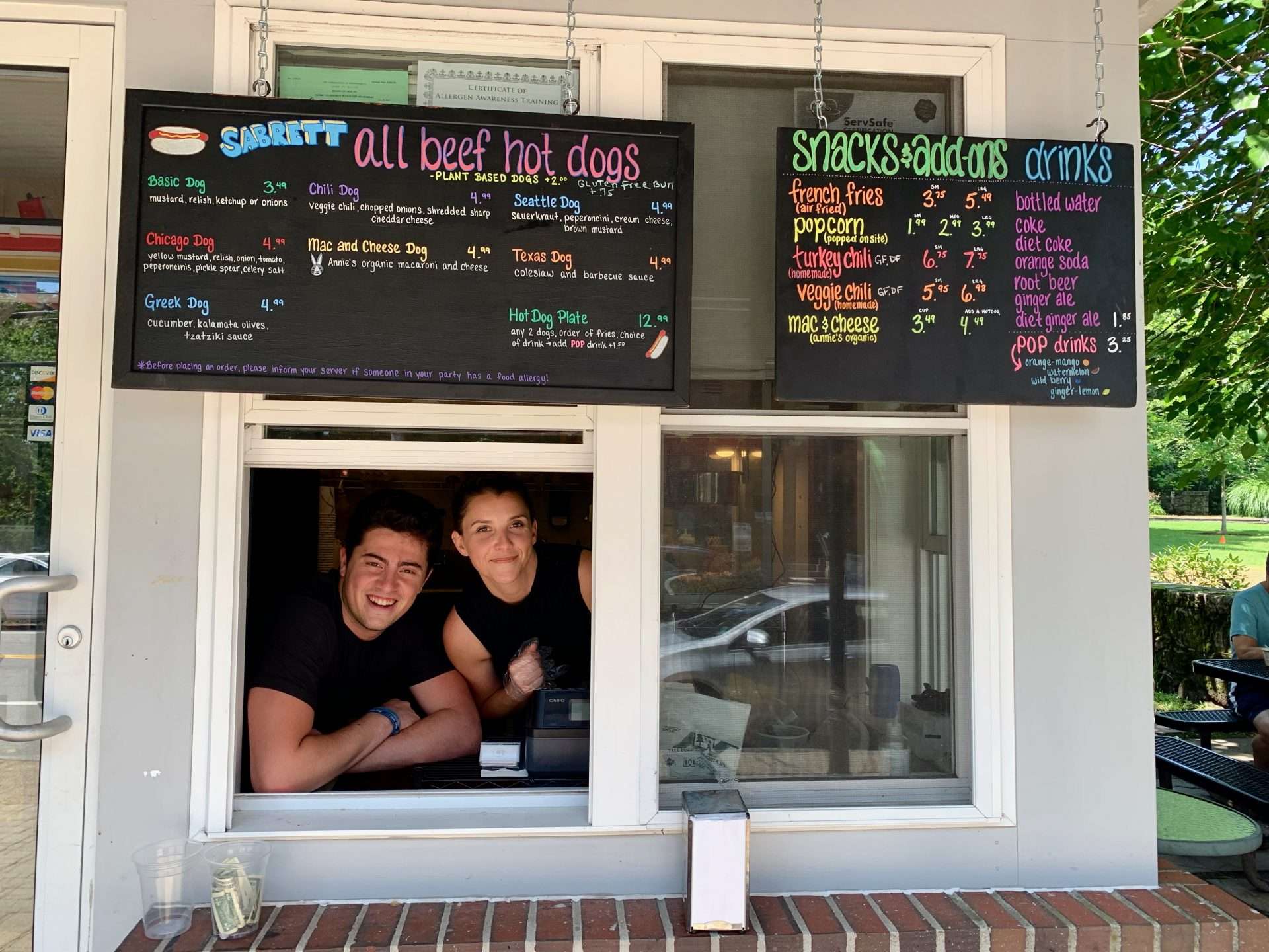 We try out Maggie & Milo’s ice cream and hot dogs in South Natick ...