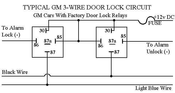 Circuit Diagram Of Door Security System