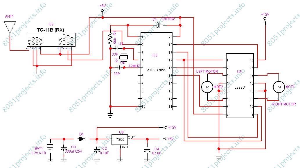 rf toy car controller circuit diagram - Wiring Flow Line