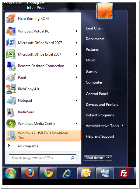Newly Installed Programs
