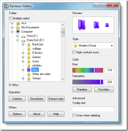 Rainbow Folders Colors Your Windows 7 Folder for Easy Identification ...