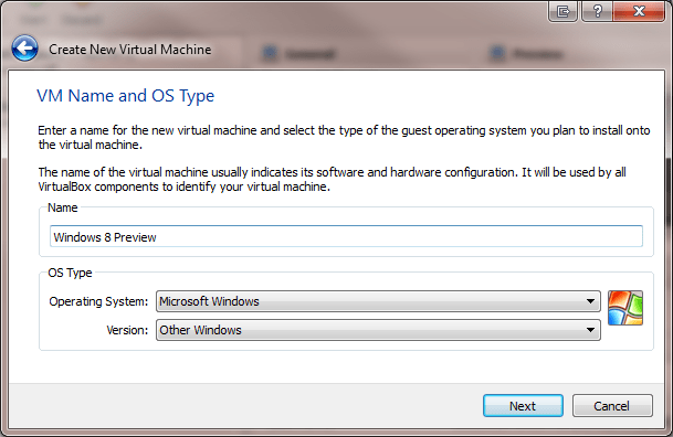 Install Windows 8 Developer Preview on VirtualBox - NEXTOFWINDOWS.COM