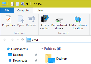 Running Command Directly from File Explorer in Windows 10 ...