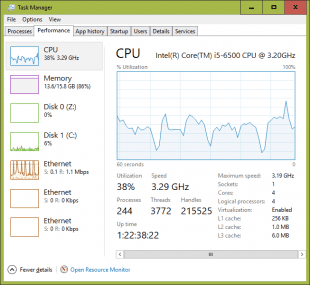 Windows 10 Quick Tip: How To Display All CPU Cores Performance in Task ...