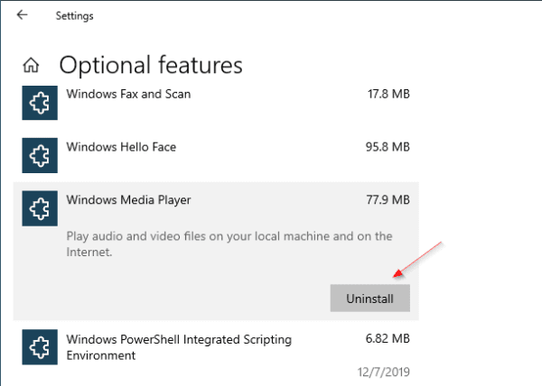 How To Uninstall and Get Rid Of Windows Media Player - NEXTOFWINDOWS.COM