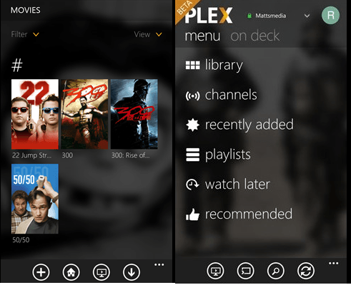 Plex universal app gets updated for Windows Phone with improvements and ...