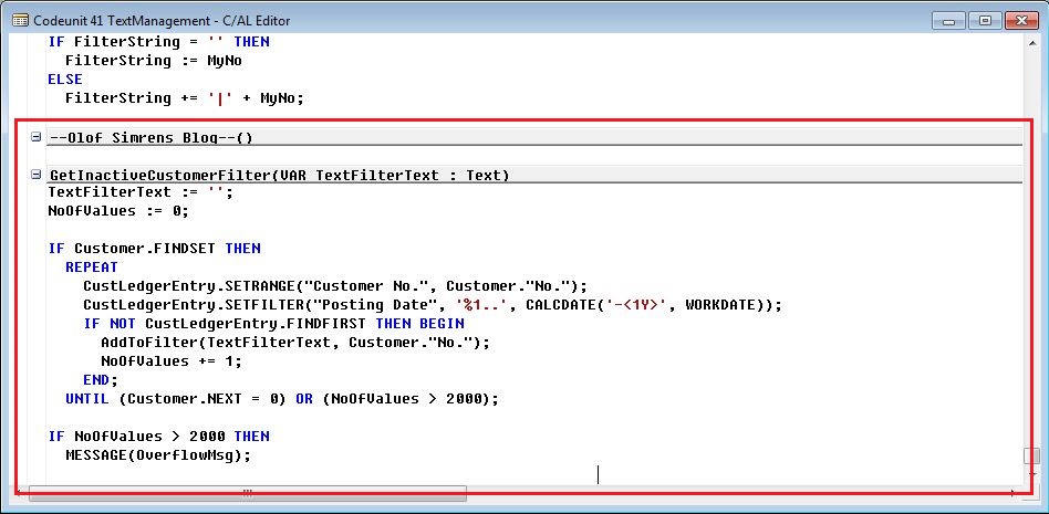 Custom Filter Formula In Microsoft Dynamics Nav 2013 Olof Simren