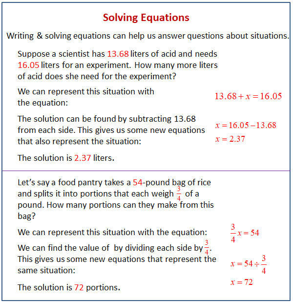 Creating And Solving Equations Lesson 2 4 Answers - Tessshebaylo