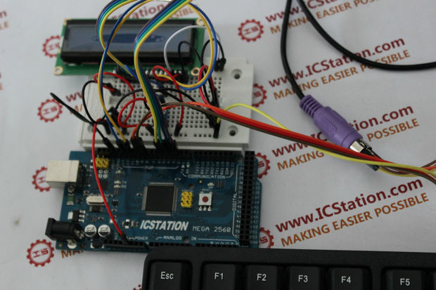Make PS2 Keyboard Read Display System with Arduino - Open Electronics ...