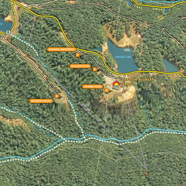 Cliffview Resort Perspective Views