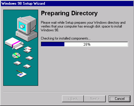 Win98 Installation Phase 2
