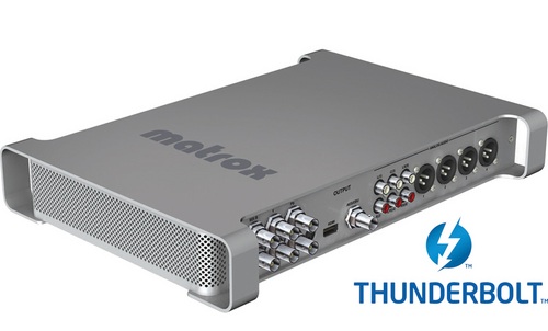 Matrox MXO2 Thunderbolt I/O Devices Now Available