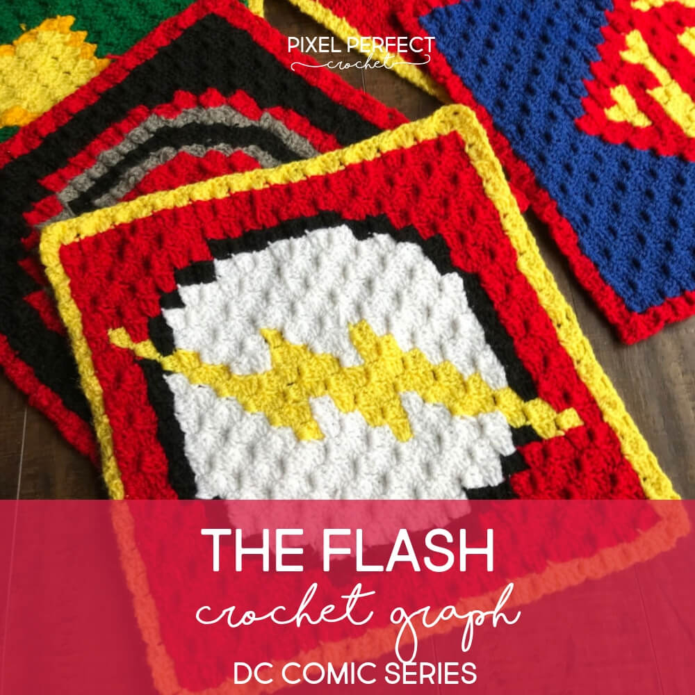 DC Comics C2C Crochet Graphgan Blanket Pattern Afghan Corner to Corner ...