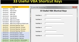 Excel Shortcut Keys Filter