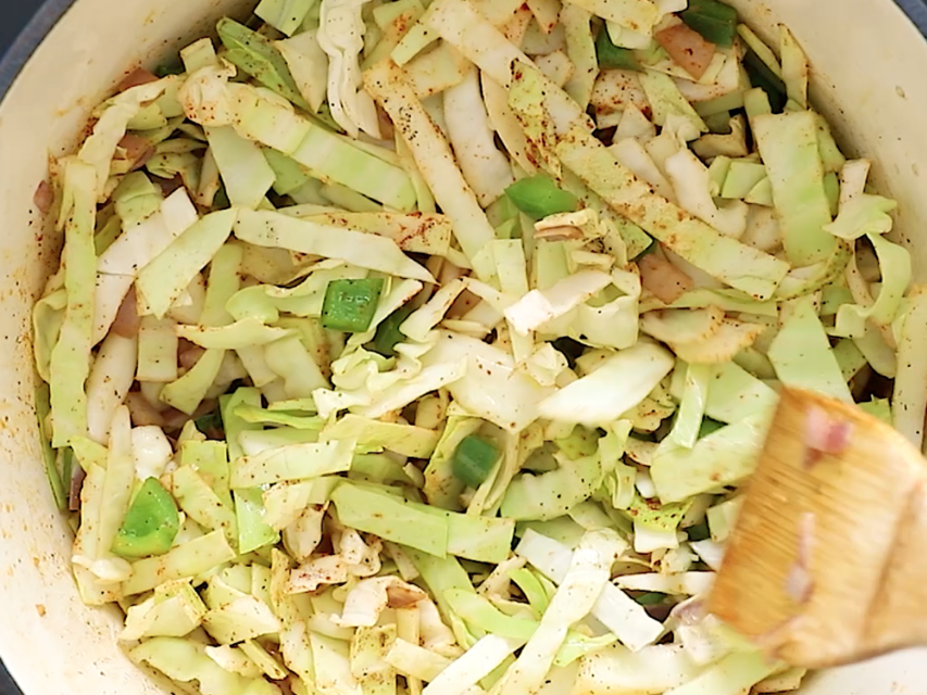 One-Pan Chicken and Cabbage (Made in less than 30 mins)