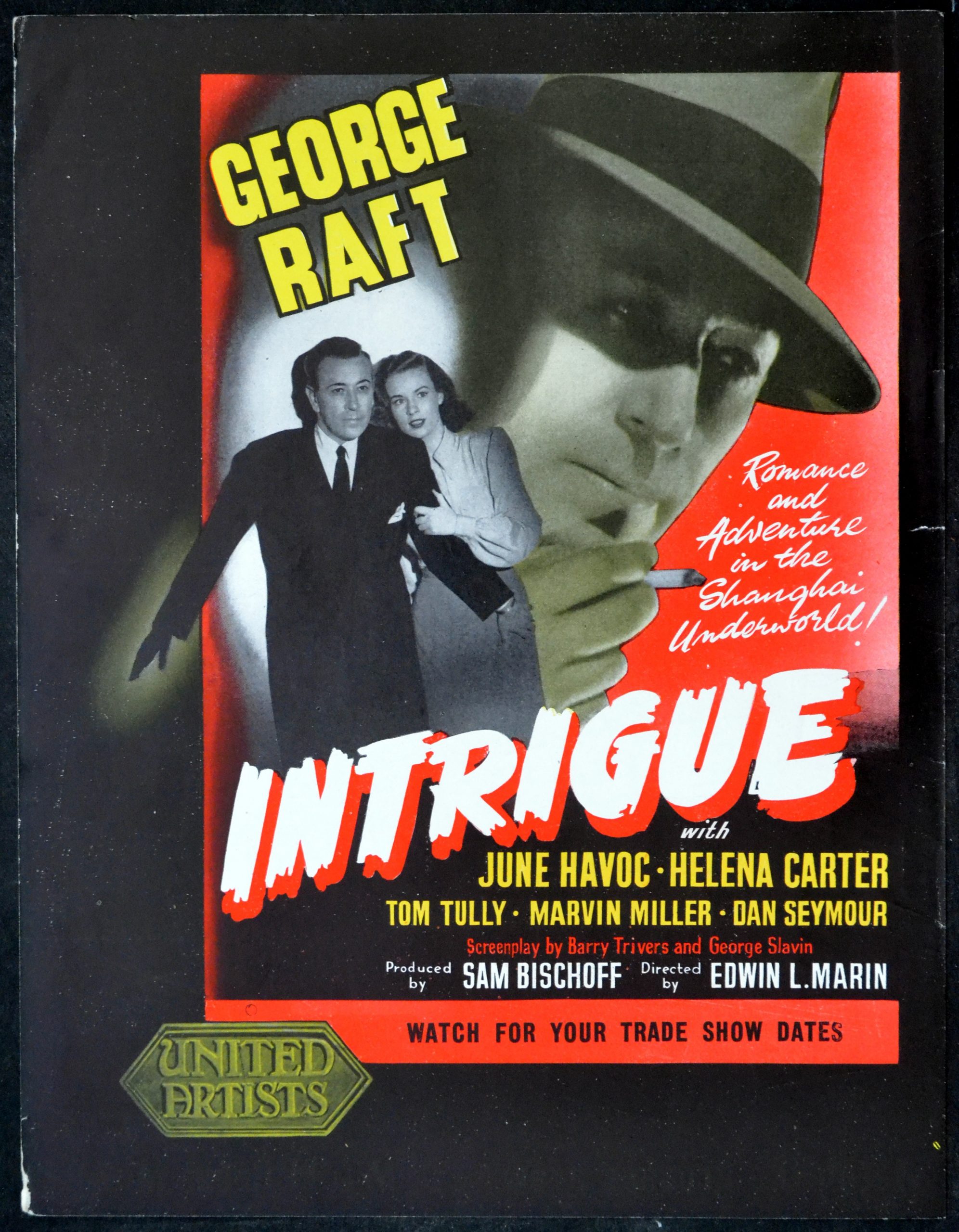 INTRIGUE | Rare Film Posters
