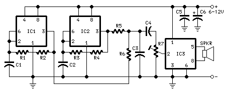 Circuit Diagram Of Electronic Hooter