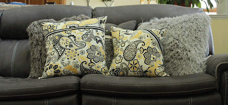 How to Make a Cushion using zippers