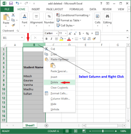 How To Remove Columns In Excel