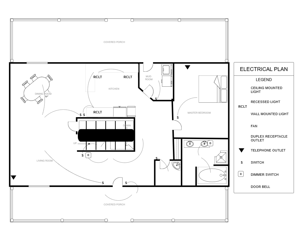 Floor Plan Design With Electrical Layout Free | Viewfloor.co
