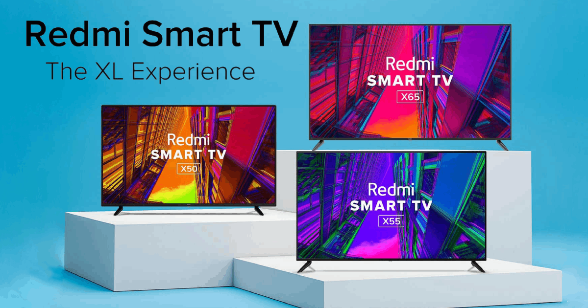 Xiaomi Redmi Smart TVs X50, X55, and X65 launched in India; Specs ...