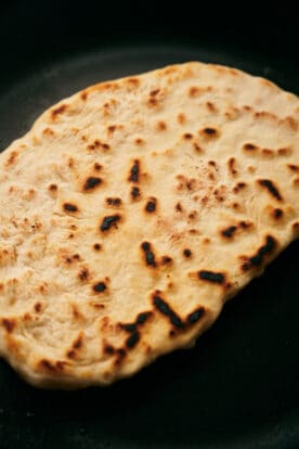 Easy Flatbread Recipe - Splash of Taste - Vegetarian Recipes