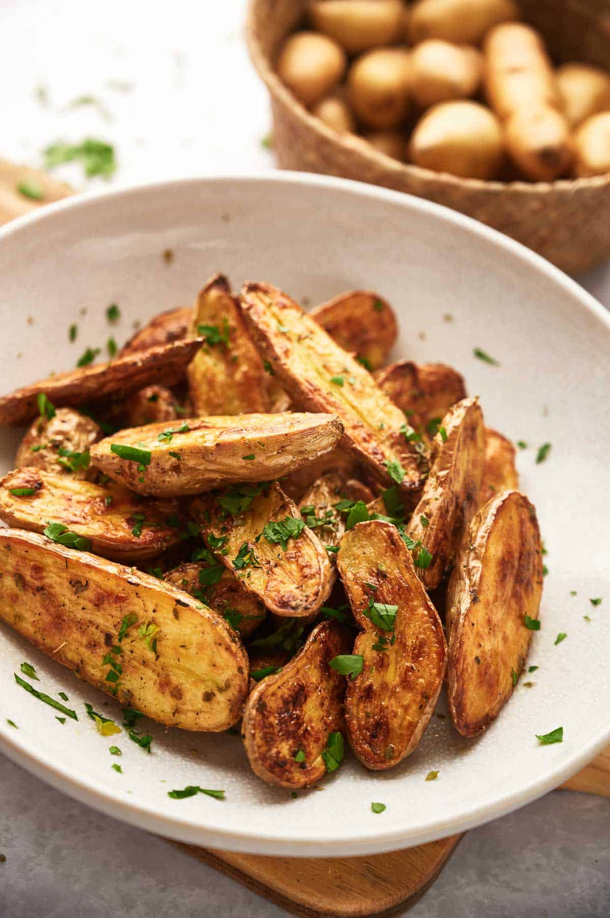Roasted Fingerling Potatoes - Splash of Taste