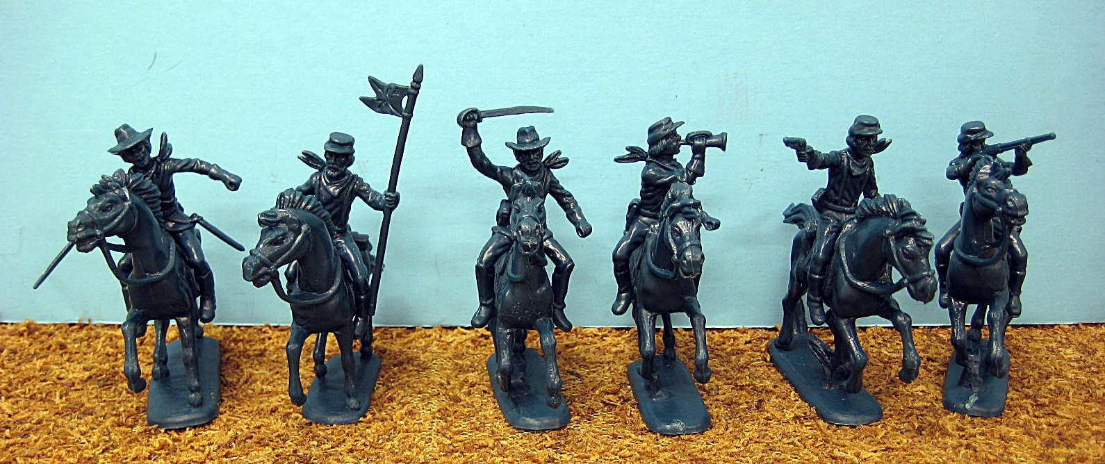 Marx Atlantic Cavalry Figures Bill Nevins Greg Liska - Stad's StuffStad ...