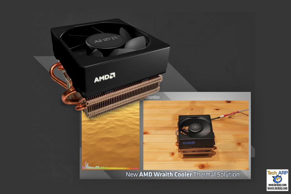AMD Wraith Cooler Delivers Better Cooling With Less Noise - Tech ARP