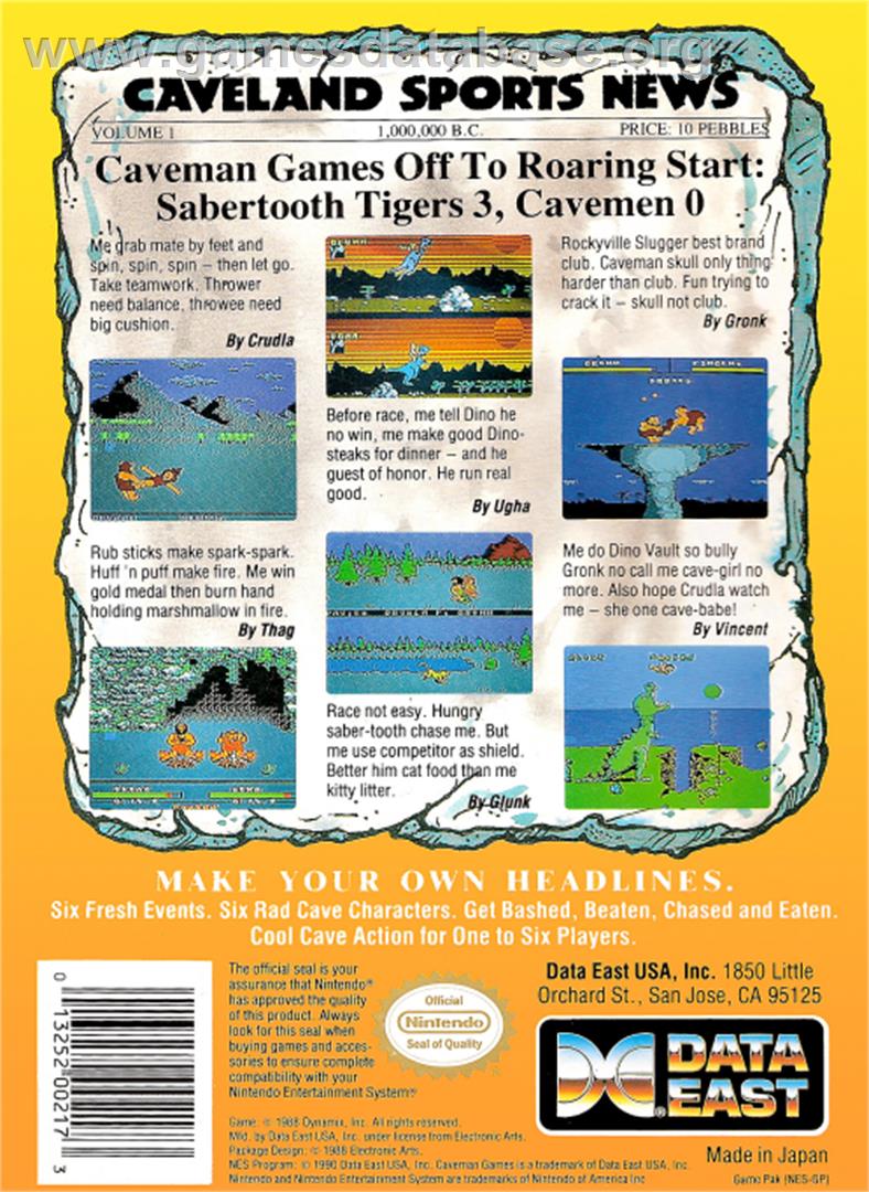 Caveman Games