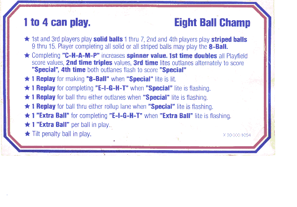 Eight Ball Champ (Virtual)