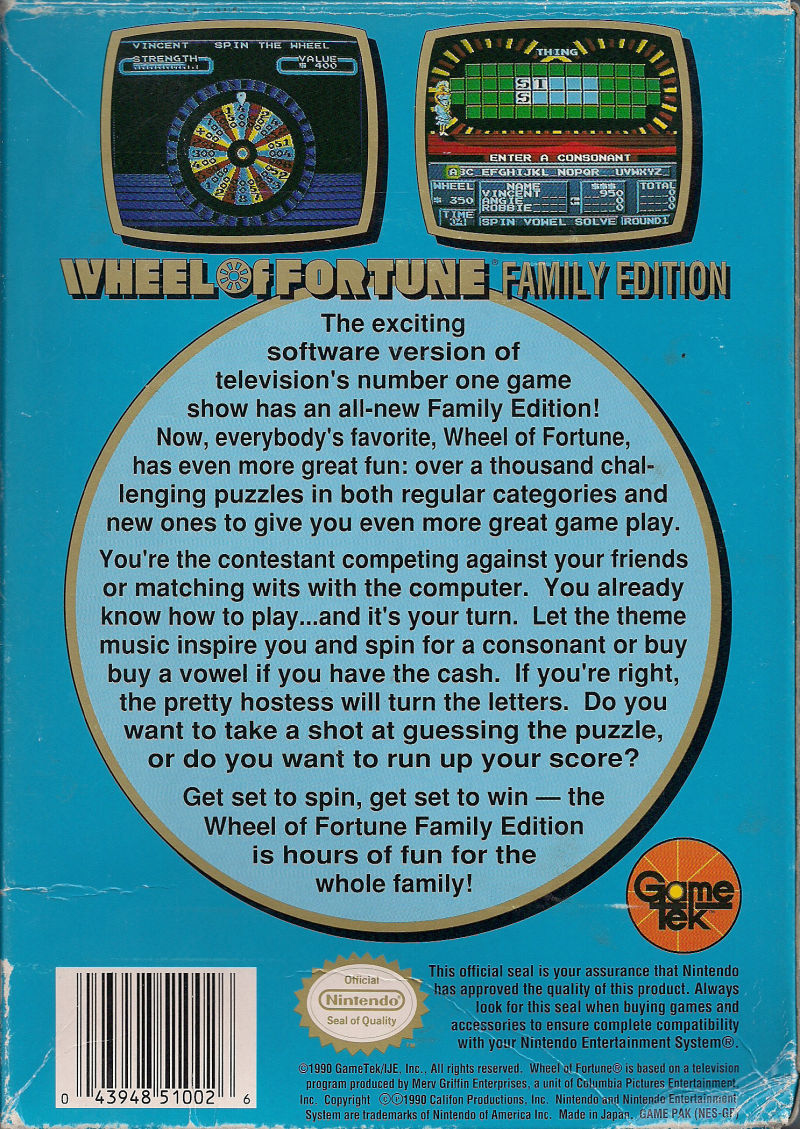 Wheel of Fortune: Family Edition
