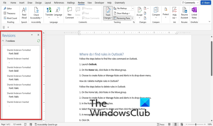 How to Turn On or Off Reviewing Pane in Microsoft Word – TrendRadars