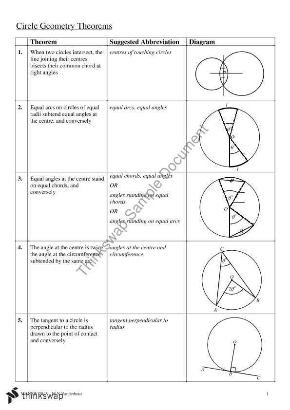 Circle Theorems Pdf circle-theorems-pdf