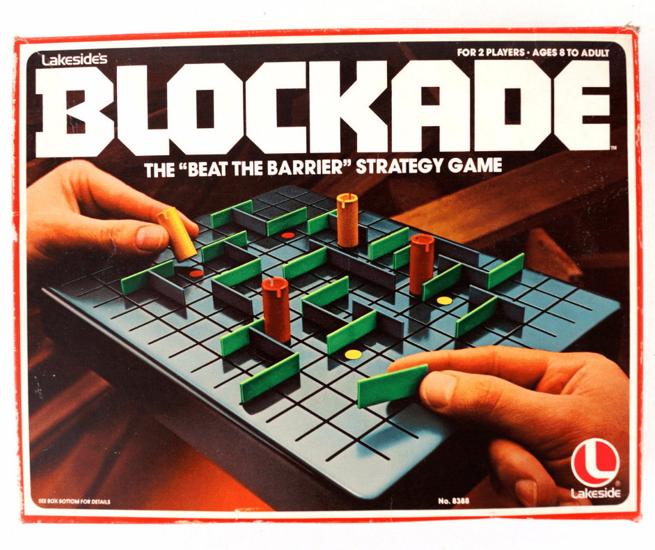 Vintage Blockade Game - ThirdShift Vintage Blog