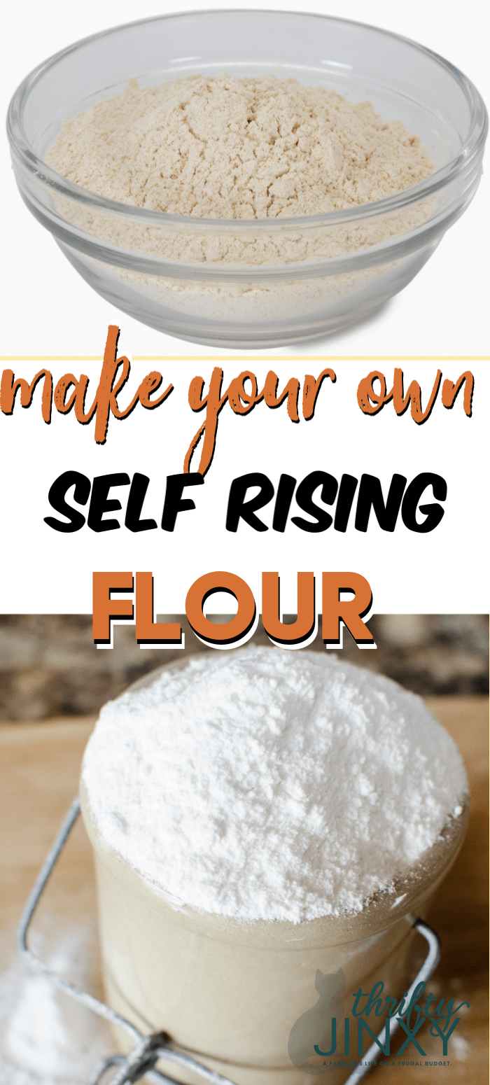 How to Make Self Rising Flour Substitute - Thrifty Jinxy