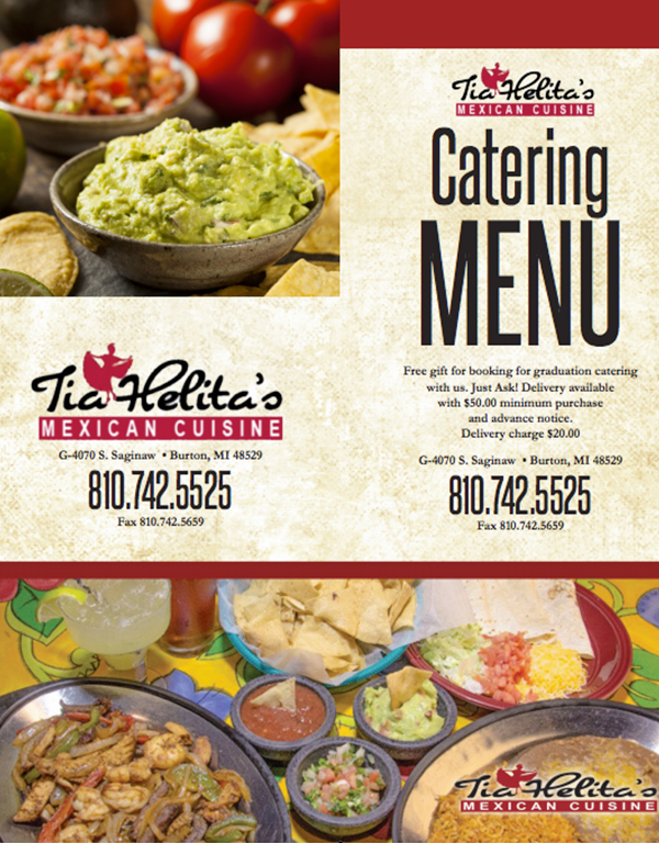 Tia Helitas | Mexican Restaurant Menu | Flint, Michigan | Tia Helitas