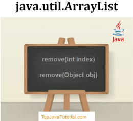 Understanding ArrayList Remove Methods In Java Top Java Tutorial