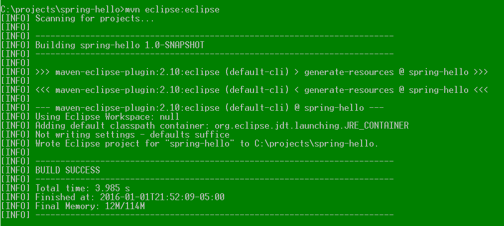 Spring 4 Hello World Using Java Based Configuration Top Java Tutorial 3582
