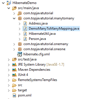 Hibernate many-to-many mapping using Annotations - Top Java Tutorial