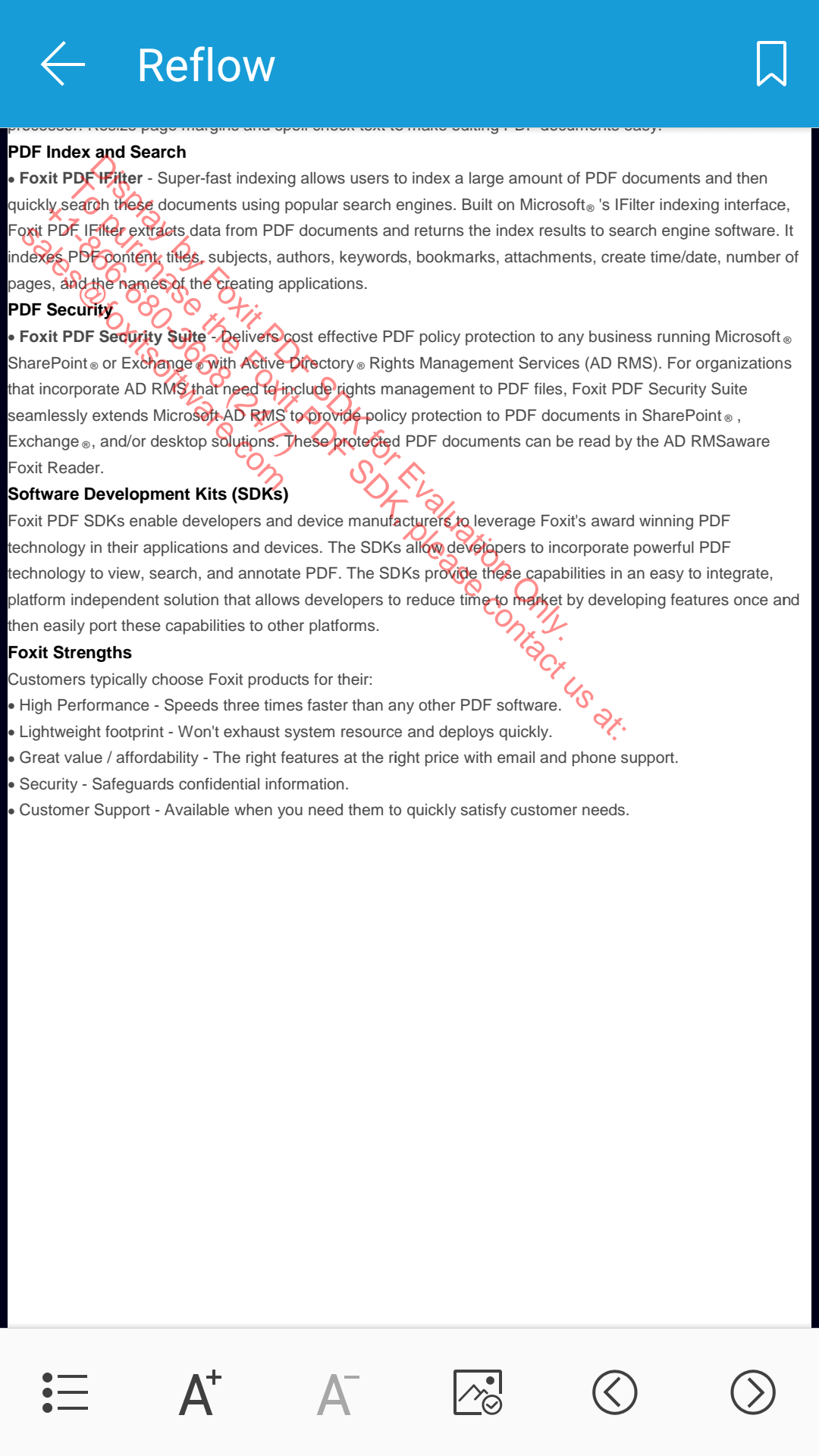 Exploring Foxit MobilePDF SDK on Android and iOS | ToughDev