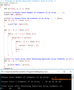 Find Duplicate In Array