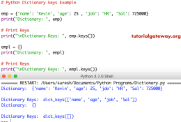 How To Print Dictionary In Alphabetical Order In Python 