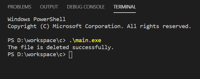 how-to-delete-file-in-c