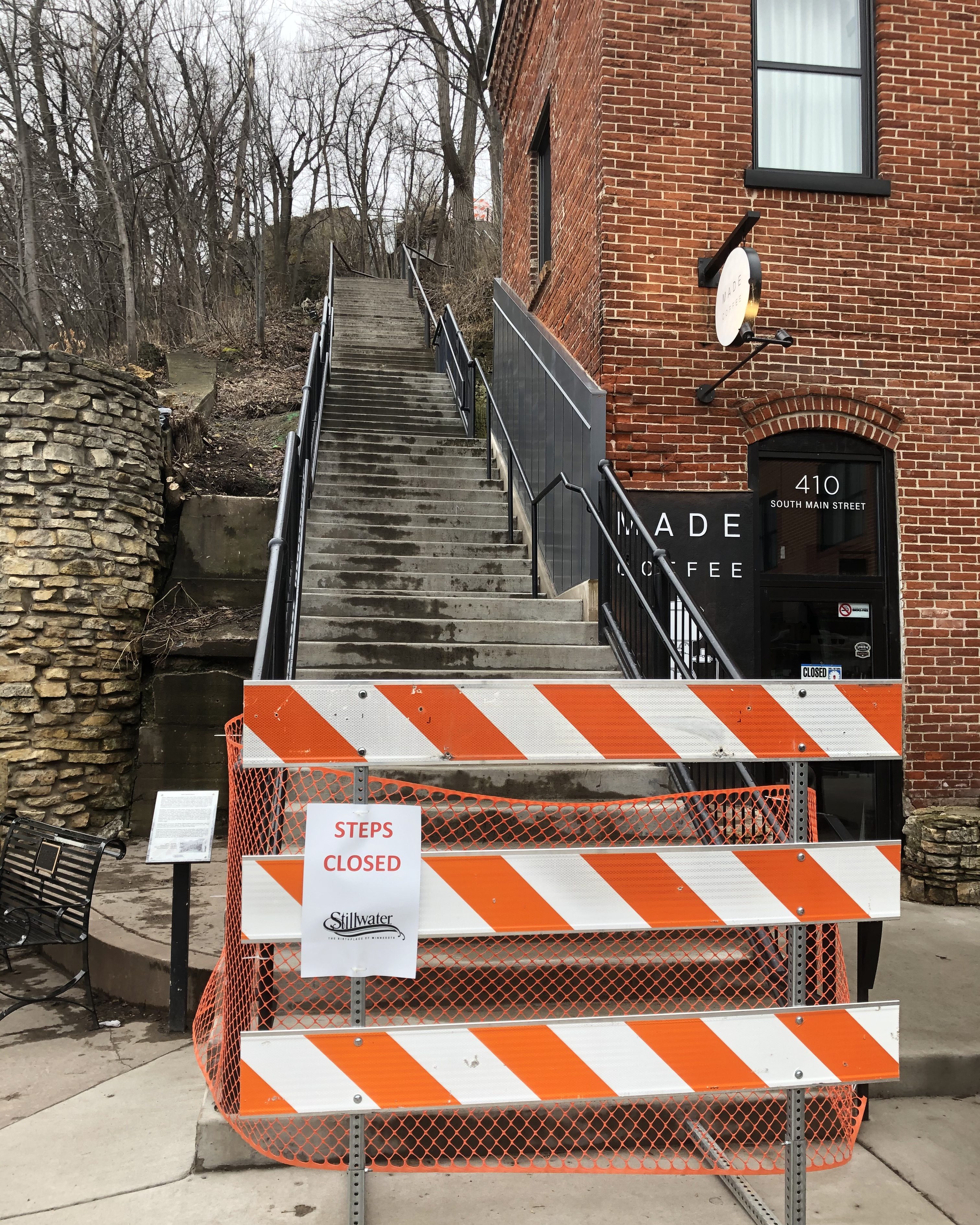 Stillwater stairs closed due to coronavirus concerns – Twin Cities