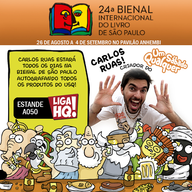 Carlos Ruas na Bienal de São Paulo! - Um Sábado Qualquer